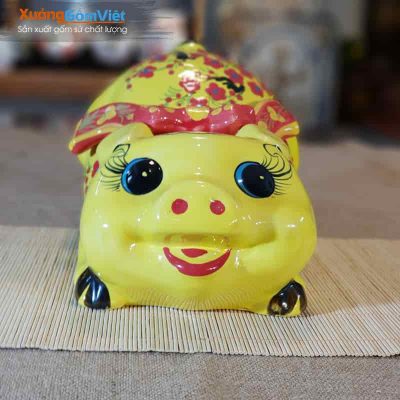 Xưởng sản xuất heo đất tiết kiệm Bát Tràng giá rẻ - CHIẾT KHẤU CAO