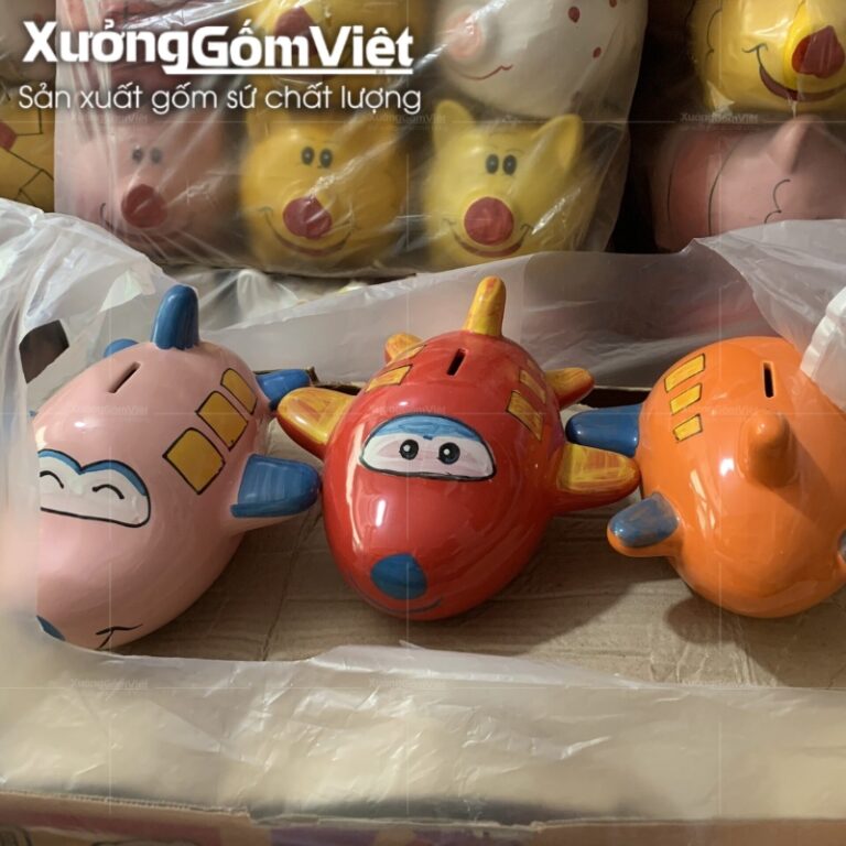 Xưởng sản xuất, cung cấp heo đất, ống tiết kiệm in logo [GIÁ TỐT]