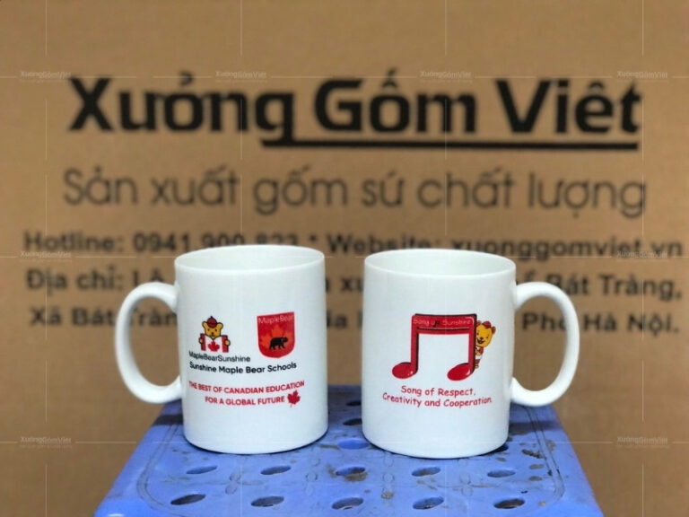 Xưởng sản xuất ly sứ, cốc sứ số lượng lớn tại Đà Nẵng [GIÁ RẺ]