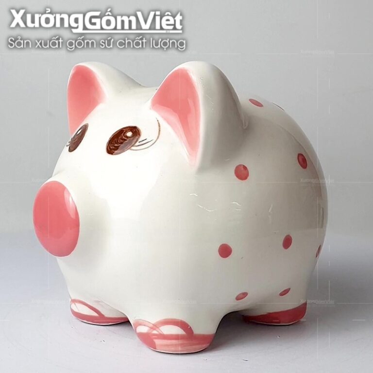 Xưởng sản xuất heo đất tiết kiệm Bát Tràng giá rẻ