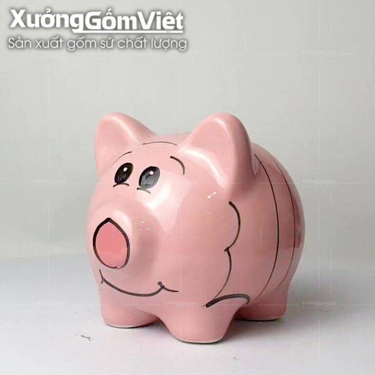 Xưởng sản xuất, cung cấp heo đất, ống tiết kiệm in logo [GIÁ TỐT]