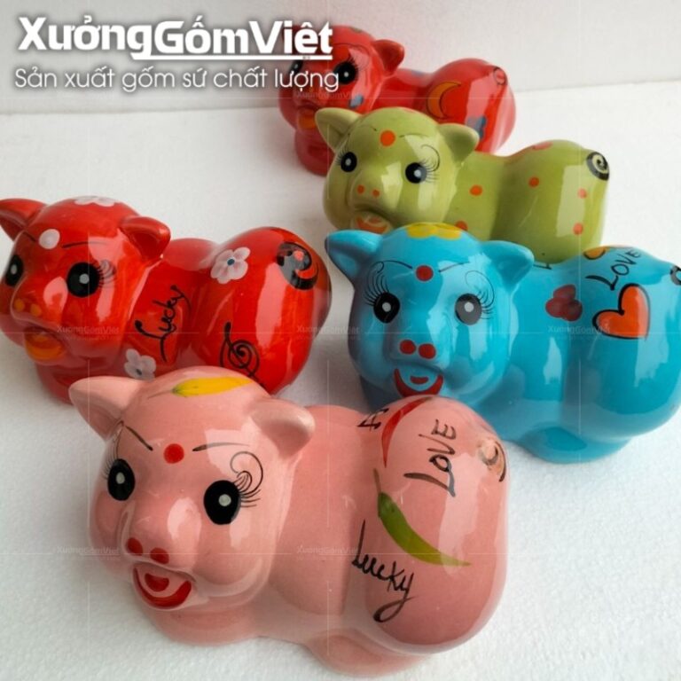 Xưởng sản xuất, cung cấp heo đất, ống tiết kiệm in logo [GIÁ TỐT]