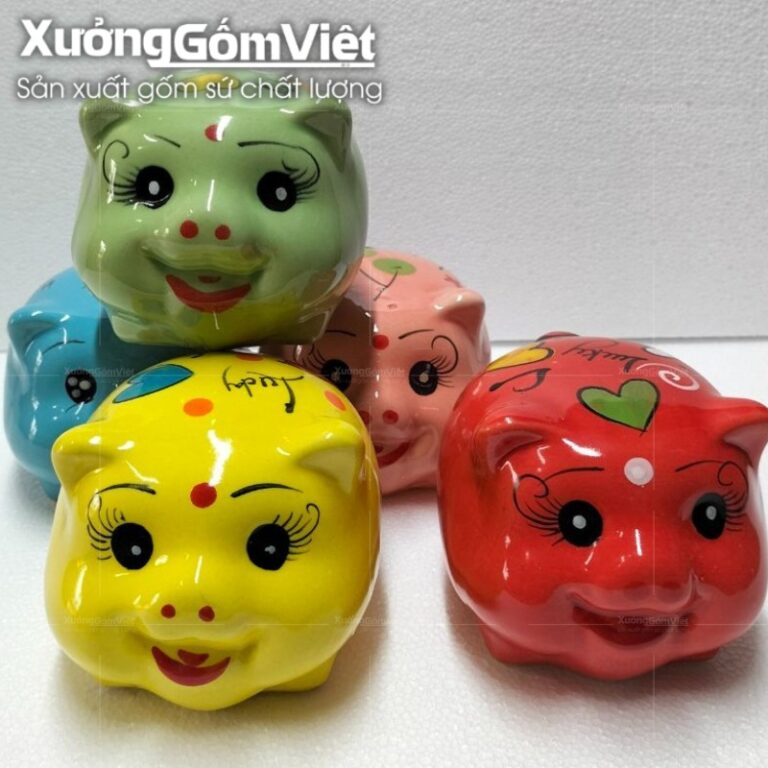 Xưởng sản xuất, cung cấp heo đất, ống tiết kiệm in logo [GIÁ TỐT]